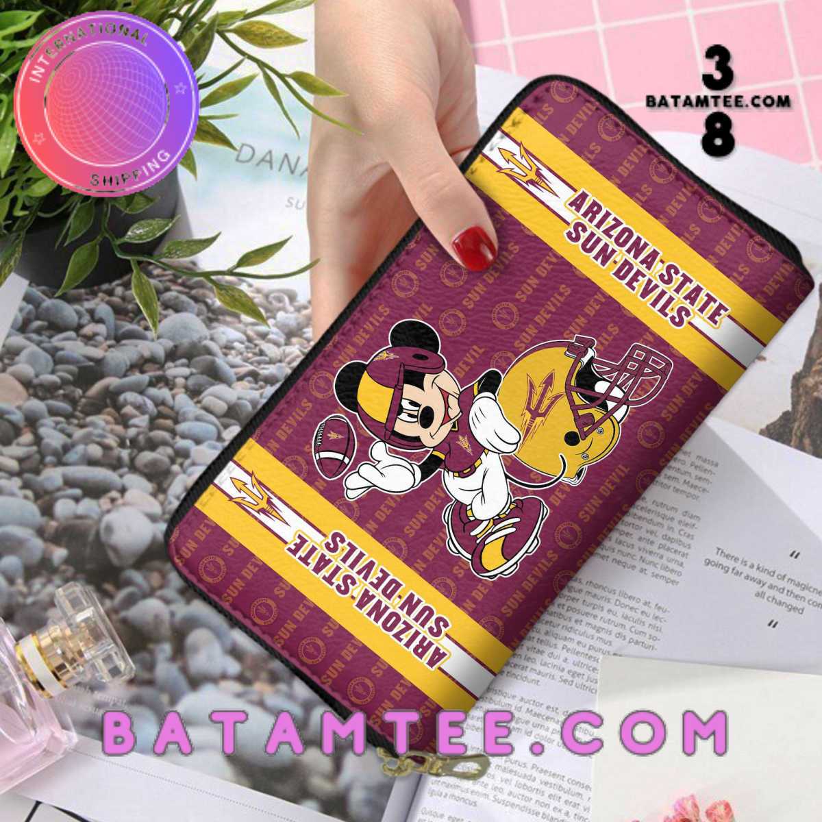 Personalized Florida State Seminoles Minnie Mouse Women Leather Hand ...